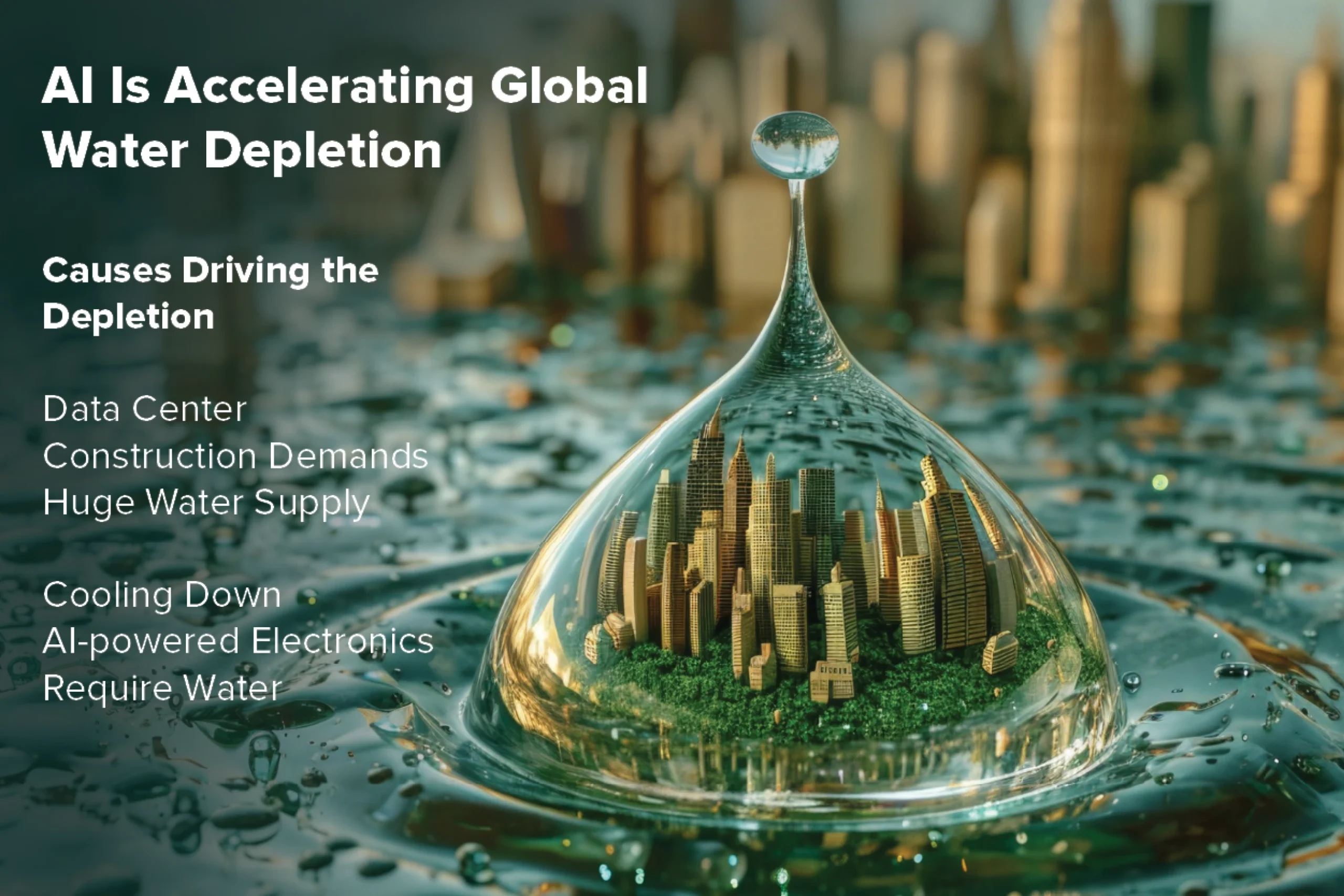 AI is accelerating water scarcity worldwide: Discover How